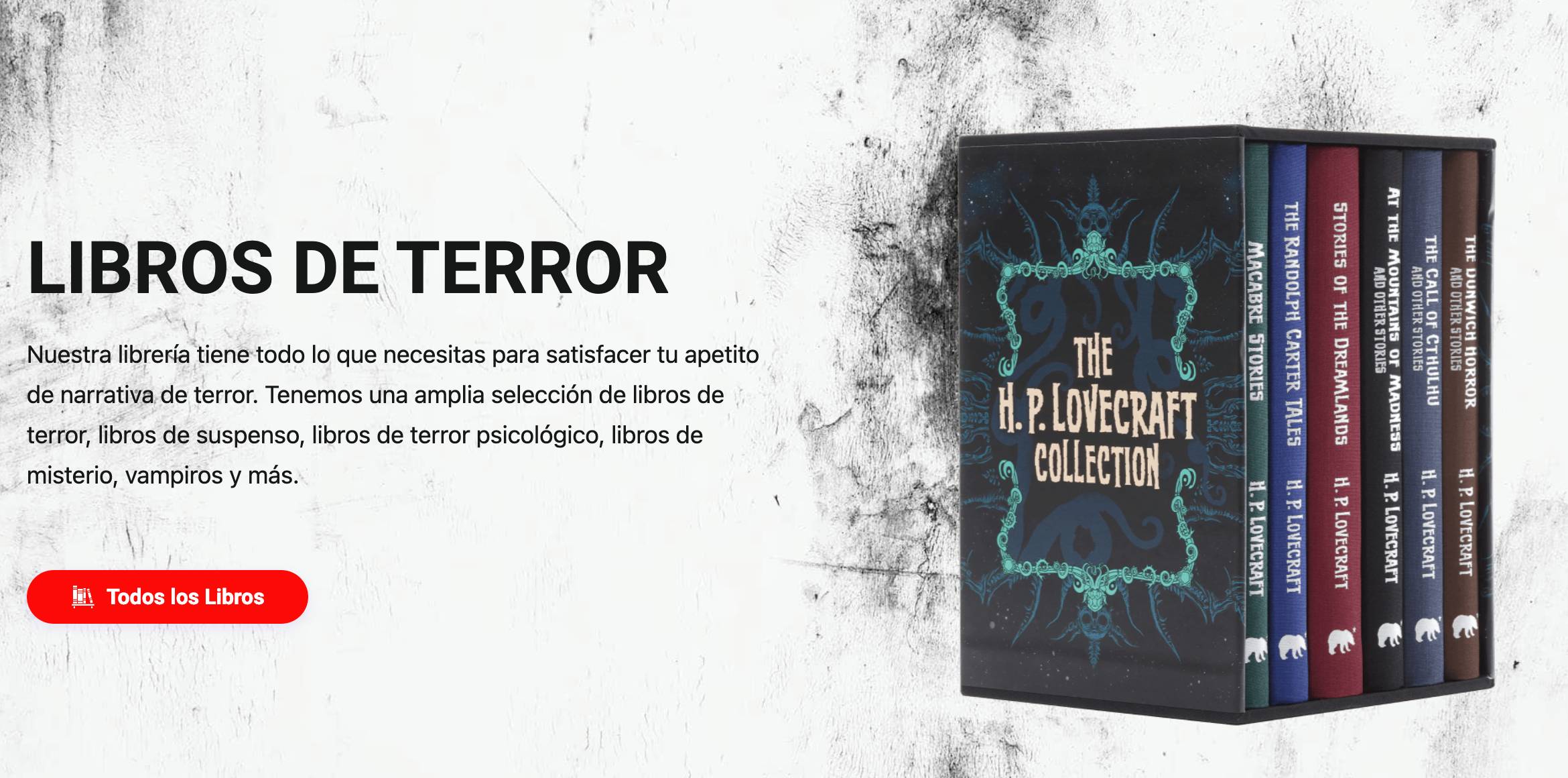 Libros de terror, misterio, suspenso y horror | Sanborns